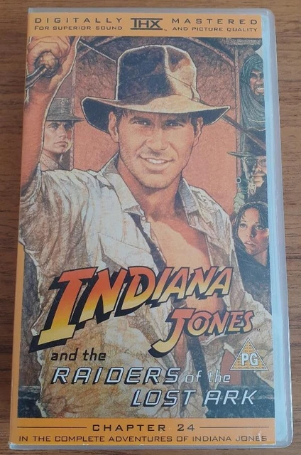 INDIANA JONES AND the Raiders Of The Lost Ark VHS Video Tape Harrison ...