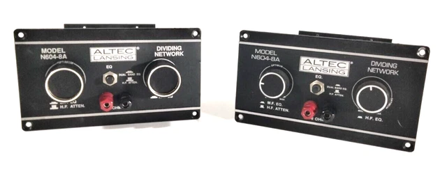 VTG ALTEC LANSING N604-8A Crossovers (1 pair) $495.00 - PicClick