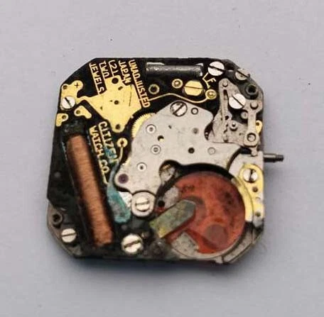 CITIZEN 2820 QUARTZ Non Working Watch Movement For Parts & Repair Work ...