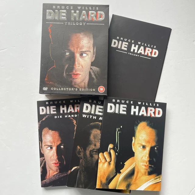 BRUCE WILLIS DIE Hard Trilogy DVD Collectors Edition John McClane ...
