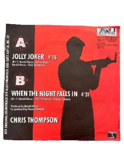CHRIS THOMPSON JOLLY Joker 7" Vinyle BO Série Policière ARD EUR 8,95 ...