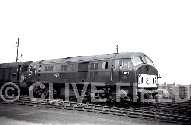 RAILWAY PHOTOGRAPH 6X4 from the original negative. BR D6122 Polmadie 1963 £2.75 - PicClick UK