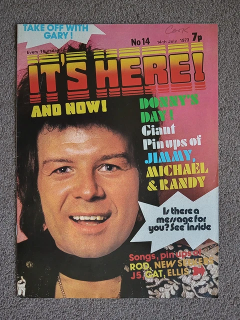 IT'S HERE AND NOW # 14 (1973) Gary Glitter Peter Frampton Slade David ...