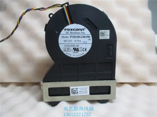 FOXCONN PVB120G12H-P01 12V 0.75A DC Brushless Fan DELL 390 790 990 Laptop EUR 15,47 - PicClick DE