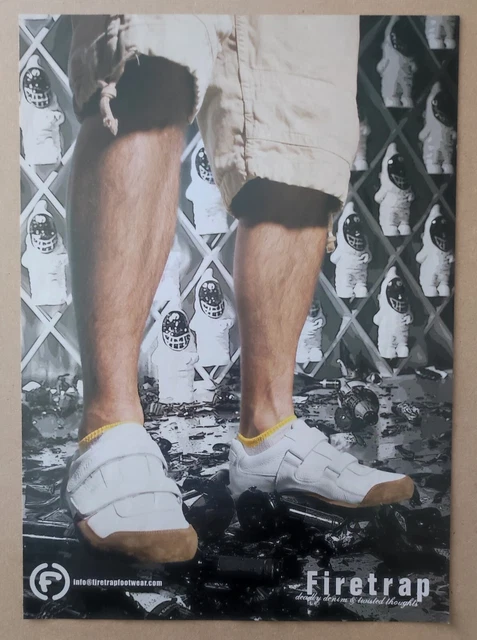 FIRETRAP FOOTWEAR ORIGINAL UK Press Advert 2005 £4.99 - PicClick UK