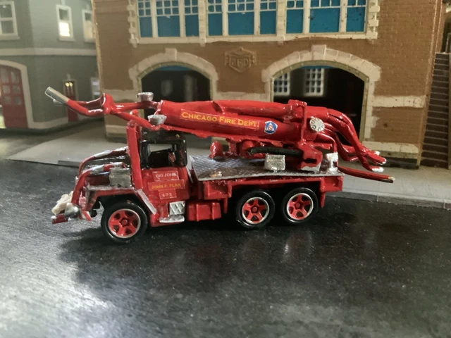 MATCHBOX KITBASH CHICAGO Fire Dept. “Big John” Fire Apparatus £134.58 ...