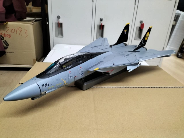 HACHETTE F-14D TOMCAT Embarqué de Combat Modèle Avec Magazines & Dossiers EUR 3.388,93 - PicClick FR