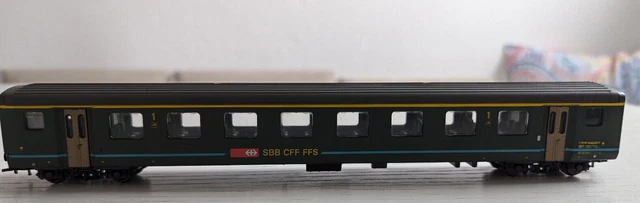 ROCO H0 44341 Reisezugwagen 1. Kl. SBB in OVP - EUR 22,00 - PicClick DE