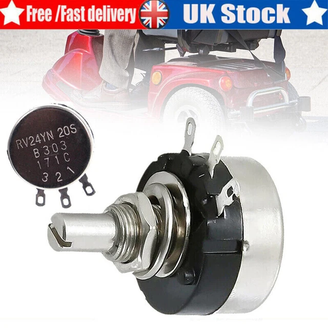 NEW MOBILITY SCOOTER Speed Potentiometer Control Knob Replacement ...