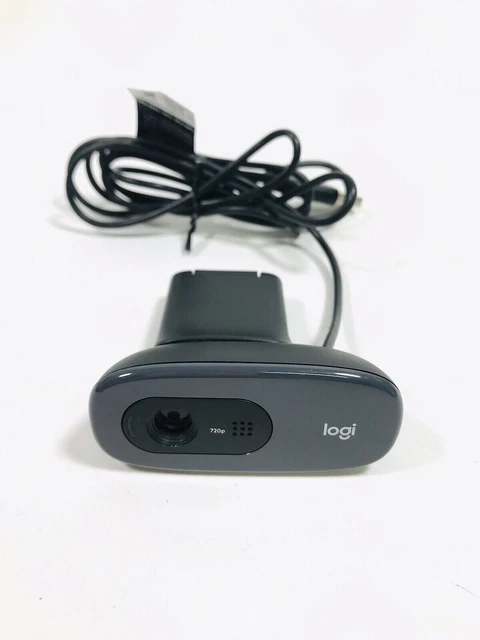 MICRÓFONO INCORPORADO USADO Logitech HD cámara web 720p logi V-U0018 ...