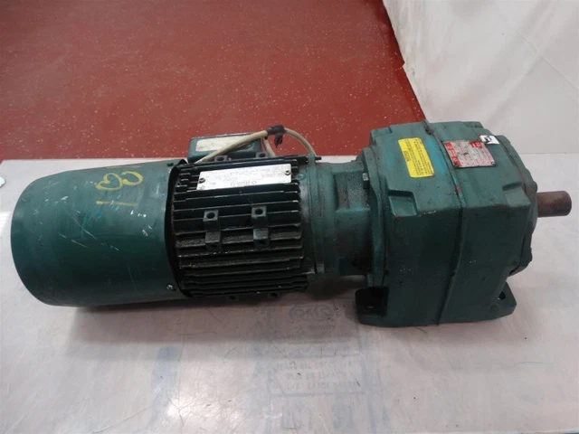 BROOK HANSEN AC Motor/Reducer Z500178 1.5Hp 208-230/460V 5.2-5.0/2.5A ...
