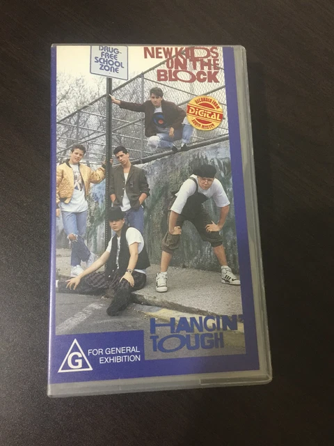 NEW KIDS ON the block vhs nkotb hanging tough 1898 australian vhs ...
