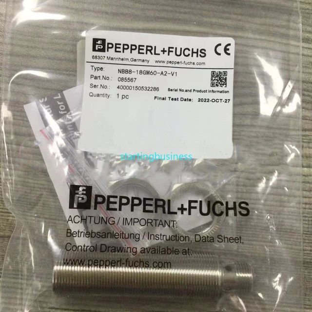 1pc New For Pepperl Fuchs Nbb8 18gm60 A2 V1 Proximity Switch Sensor Eur