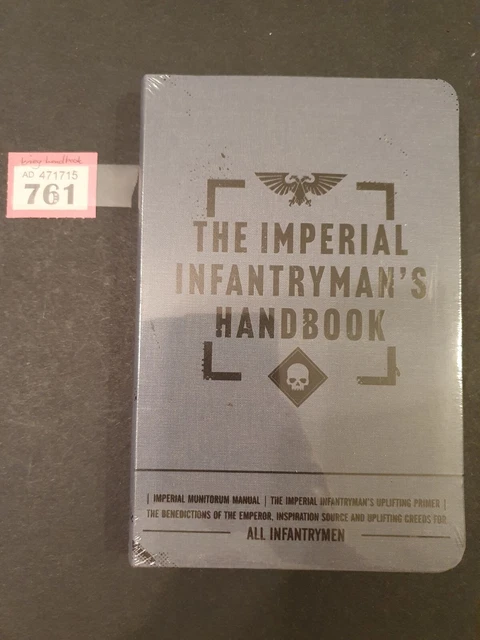 THE IMPERIAL INFANTRYMAN'S Handbook Krieg Ltd Ed - Black Library ...