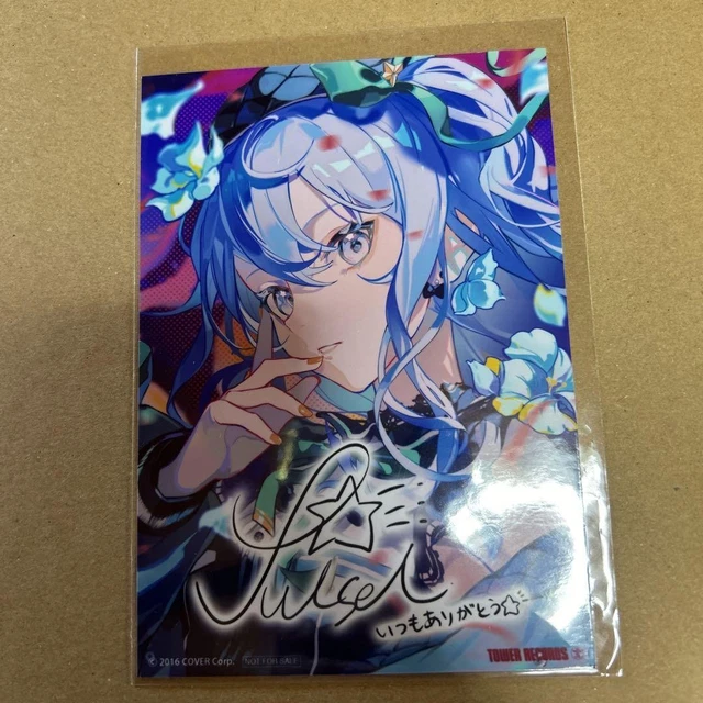 HOLOLIVE HOSHIMACHI SUISEI Specter Replica Signed Bromide £71.88 - PicClick UK