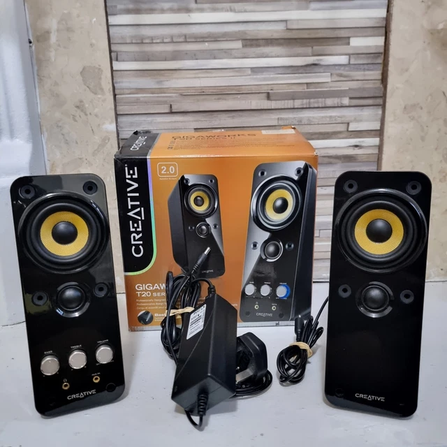 CREATIVE GIGAWORKS T20 Series II Speakers £40.00 - PicClick UK