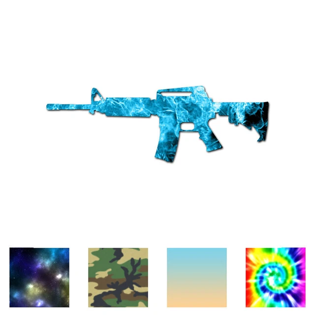 M4 CARBINE ASSAULT Rifle - Decal Sticker - Multiple Colors & Sizes ...