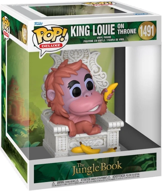 DISNEY: FUNKO POP! - The Jungle Book - King Louie On Throne (Vinyl ...