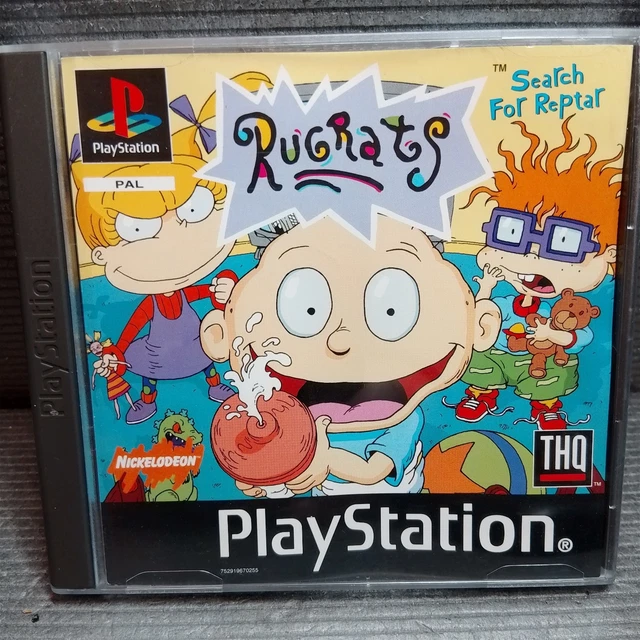 RUGRATS: SEARCH FOR Reptar - PS1 Game * COMPLETE * UK Sony PlayStation ...