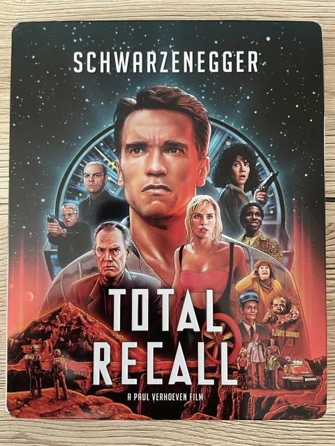 TOTAL RECALL - 4K-UHD/Blu-Ray - Steelbook - Arnold Schwarzenegger/Paul ...