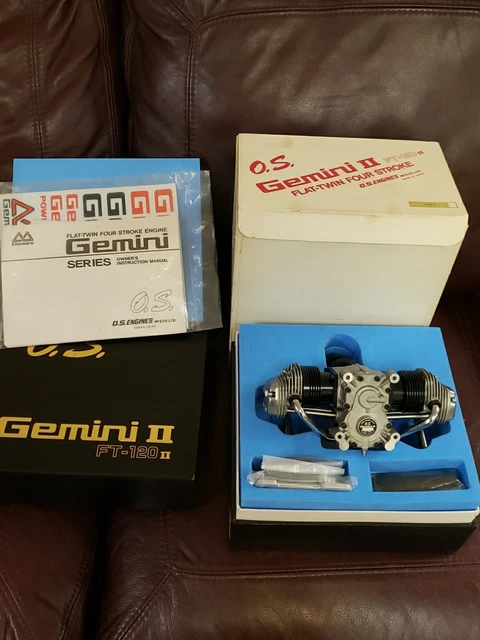 MOTEUR OS - OS FT-120 II Gemini II 120 - Neuf ! EUR 1.327,67 - PicClick FR