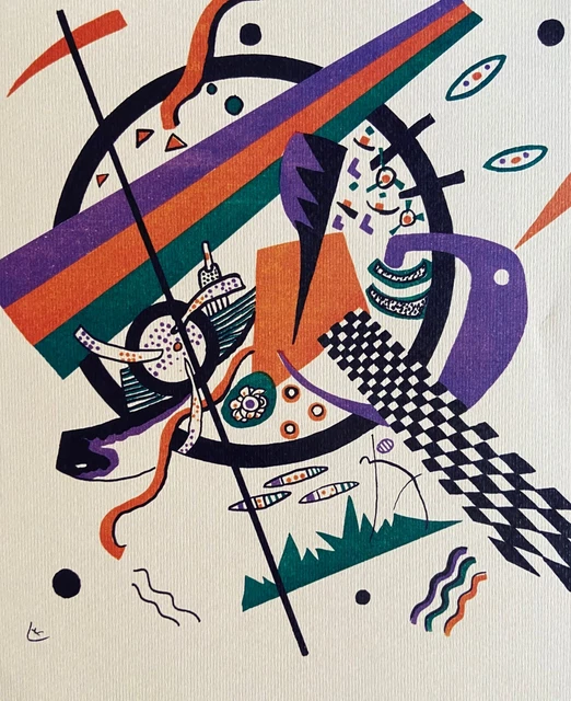 WASSILY KANDINSKY LITHOGRAPH 1926-(Sonia Delaunay Joan Mirò " Jackson ...