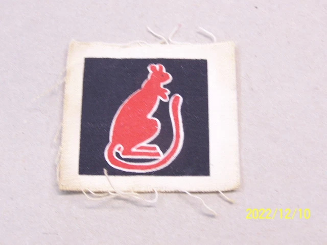 WW2 BRITISH ARMY 7th ARMOURED BRIGADE - DESERT RATS PATCH - PRINTED $9. ...