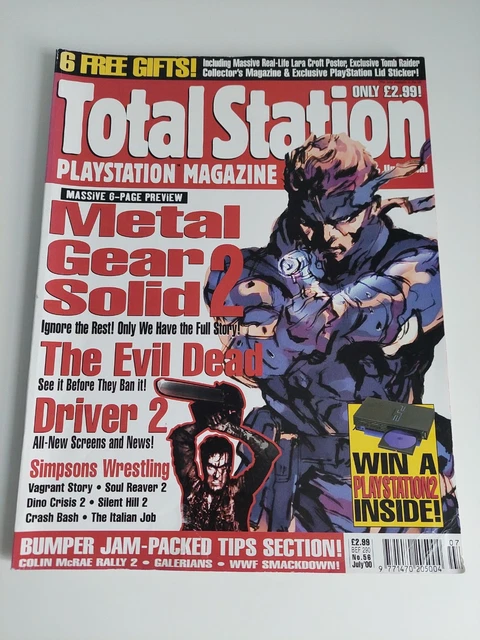 TOTAL STATION PLAYSTATION Magazine July 2000 Issue 56 £10.80 - PicClick UK