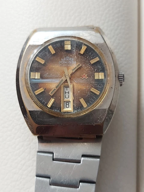 OROLOGIO SVIZZERO JWB JOWISSA 21 Jewels Ronda 238 RONDA-MATIC De Luxe ...