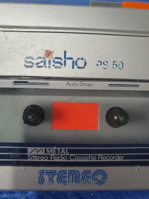 RARE VINTAGE SAISHO Personal Cassette Player/radio PS 50 Tested £40.00 ...
