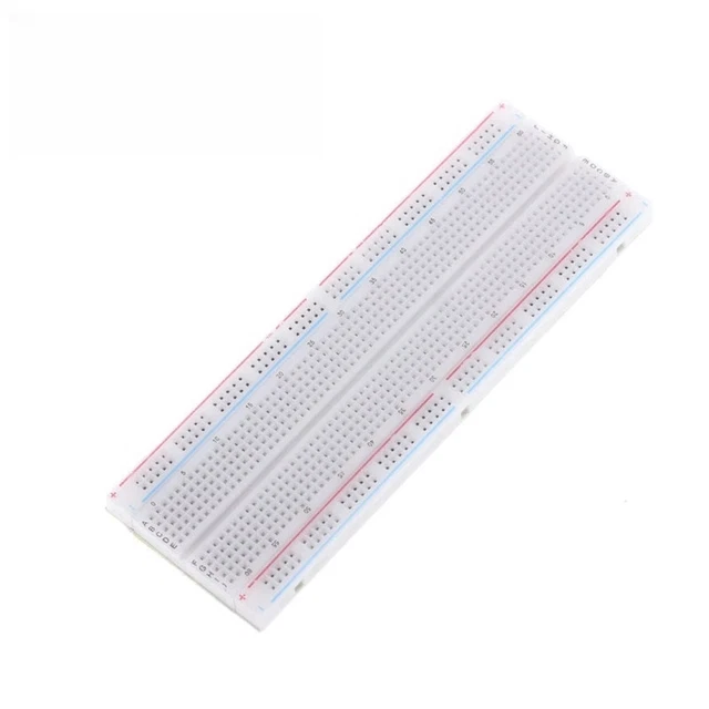 830 HOLE SOLDERLESS Breadboard Kit Featuring Black Power Module and 65 ...