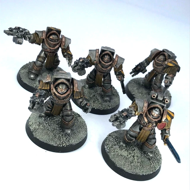 IRON WARRIORS LEGION Cataphractii Terminators Horus Heresy Warhammer ...