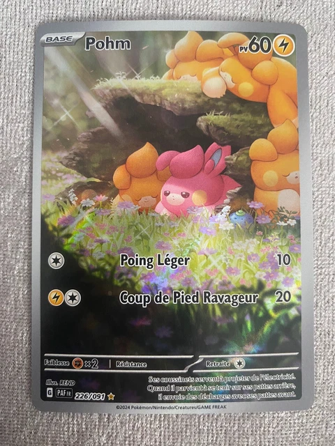 CARTE POKÉMON : Pohm AR 226/091 - EV4.5 FR Destinées De Paldea EUR 1,00 ...