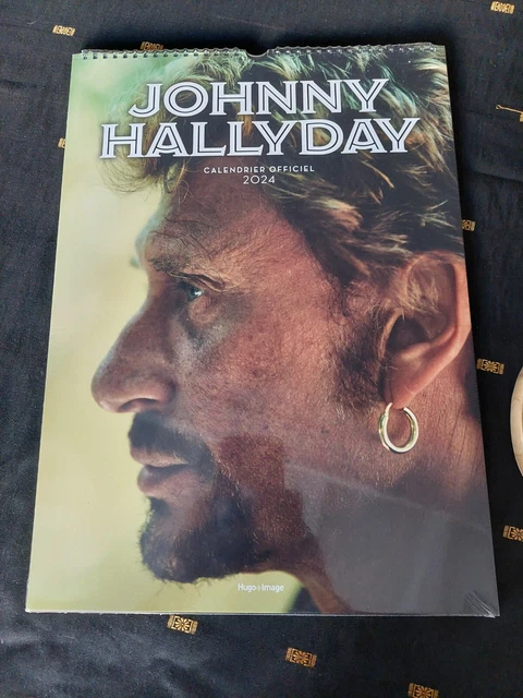 JOHNNY HALLYDAY CALENDRIER Officiel 2024 EUR 8,00 - PicClick FR