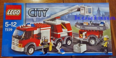 LEGO 7239 FIRE Truck Fire Fighting Train NEW Unopened in Original ...