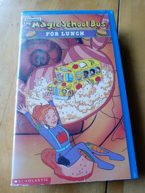 THE MAGIC SCHOOL BUS FOR LUNCH VHS Video Home Tape in Clamshell Case £ ...