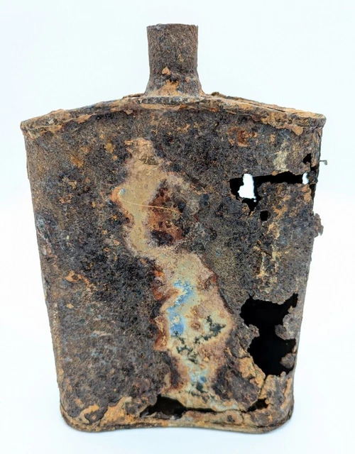 WW1 RELIC BRITISH Army Water Bottle Canteen Somme Find Uncleaned ...