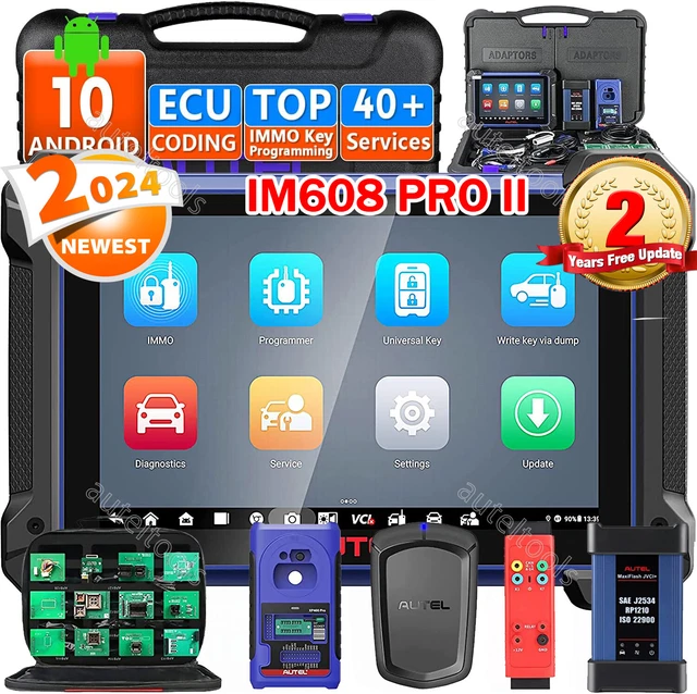 2024 AUTEL IM608 II PRO IM608S II KEY FOB Programming Diagnostic ...