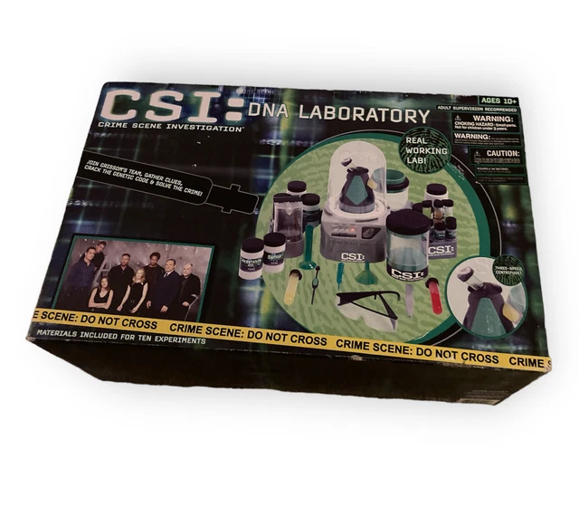 CSI CRIME SCENE Investigation ADN Laboratory kit complet EUR 23,37 ...
