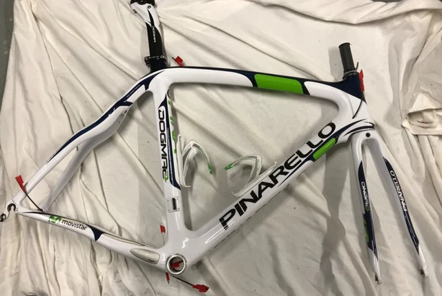 PINARELLO DOGMA2 MOVISTAR 54cm Frame £435.00 - PicClick UK