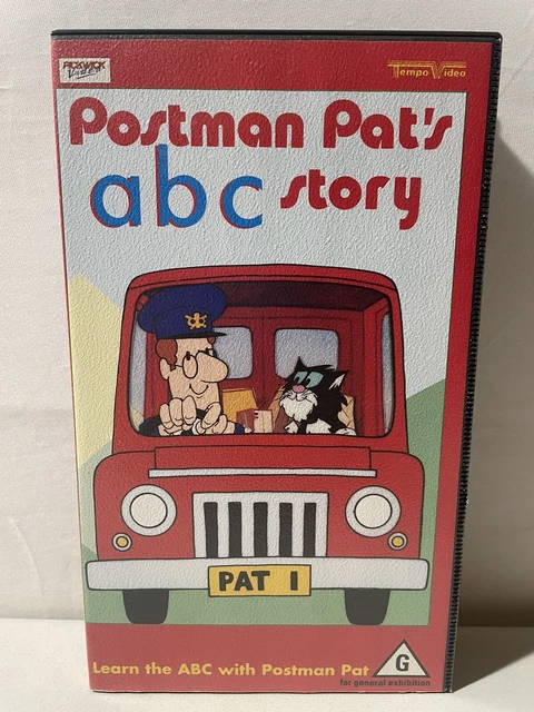 VHS POSTMAN PAT’S a b c story 1990 Vintage $29.99 - PicClick AU
