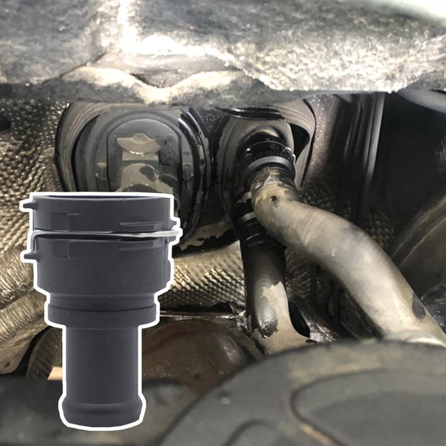 CAR RADIATOR COUPLING Coolant Hose Flange Connector For Audi A5 8T 2007 ...