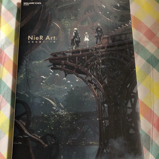 NIER ART KAZUMA Koda Works Art Collection Automata Replicant Game Book ...