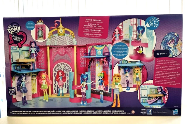 MY LITTLE PONY Equestria Girls Canterlot High Dance Girls Playset £69.99 - PicClick UK