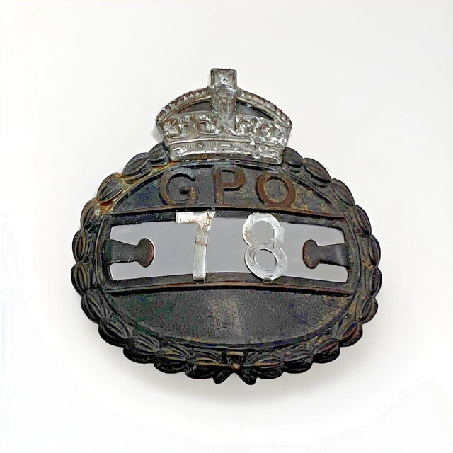 WW2 ERA GPO Postmans Uniform Badge Carrying Number 78 (11) £15.00 ...