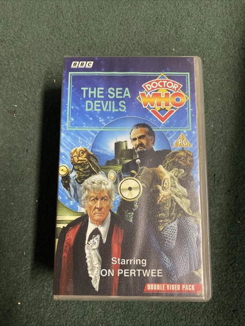 DR WHO THE Sea Devils VHS Double Tape £6.96 - PicClick UK