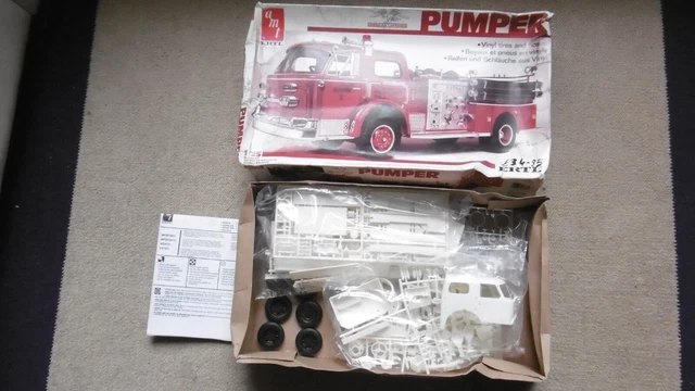AMT/ERTL 1:25 PUMPER Fire Engine, American LaFrance, complete set ...