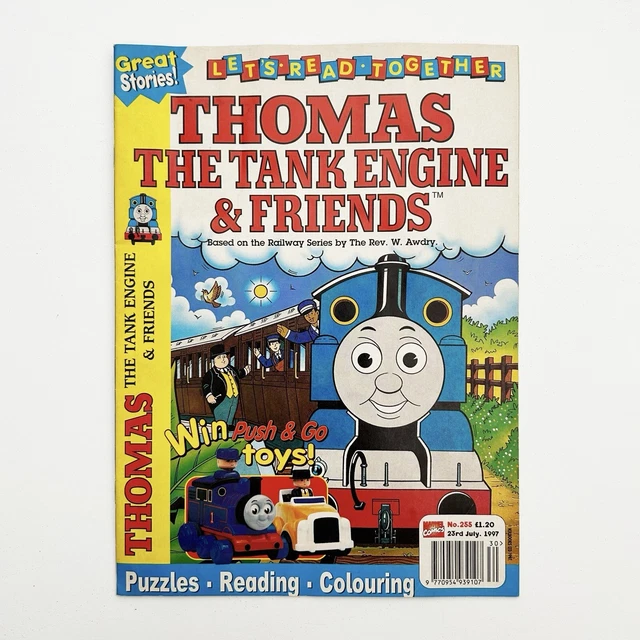 VINTAGE THOMAS THE Tank Engine & Friends Magazine No 255 Comic 1997 ...