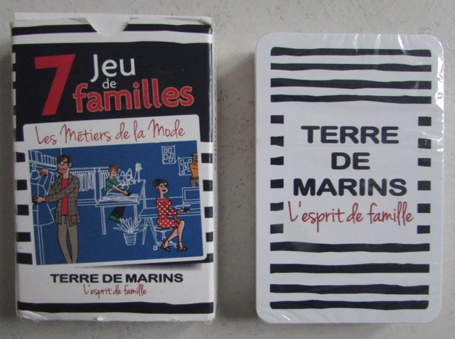 JEU DES 7 familles Les Métiers de la Mode / Terre de Marins L'esprit de ...