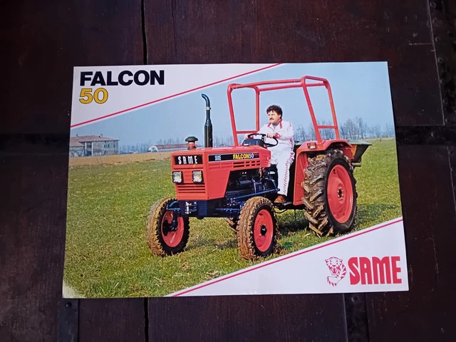 BROCHURE TRATTORE SAME CASSANI FALCON 50 1982 EUR 28,45 - PicClick IT